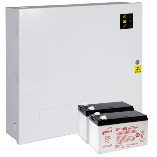 24V, 1 Amp Power Supply Unit With Battery Backup. 2401SM-2