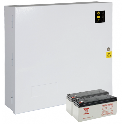 FASE 24V, 2 Amp Power Supply Unit With Battery Backup. 2402SM-2